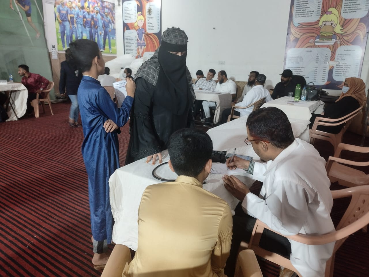 One Day Mega Health Camp - Baba Nagar - Muslim General Hospital
